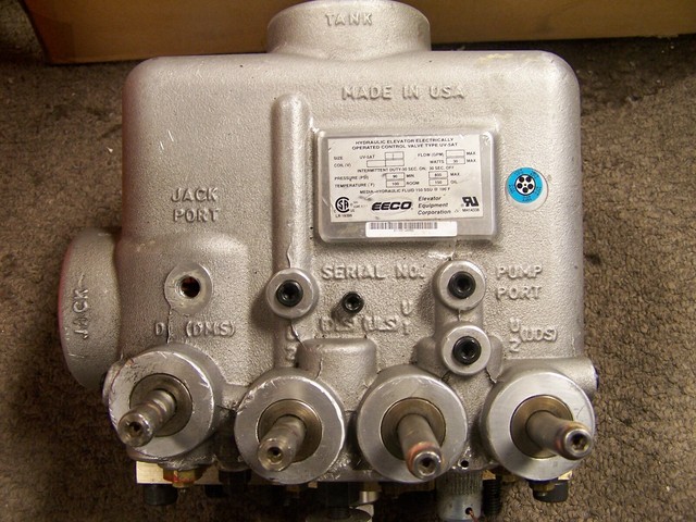 EECO Uv-5at Hydraulic Elevator Electrically Control Valve for sale ...