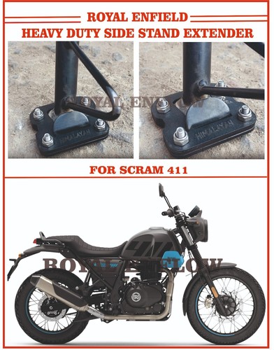 Fit For Royal Enfield Heavy Duty Side Stand Extender for SCRAM 411 ...
