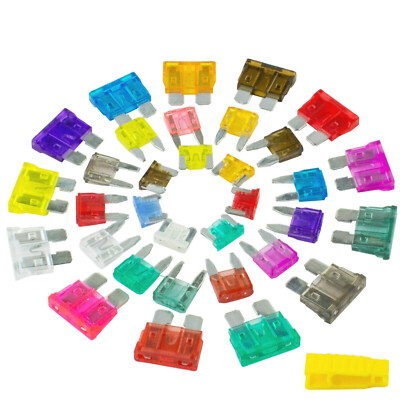 33 Pieces 1 - 40 AMP ATC & MINI Fuse 5 - 30 amp LOW PROFILE combo kit W ...