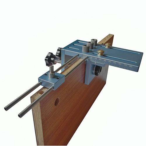 Woodworking Hole Locator Roundwood Tenon Puncher Furniture Opening ...