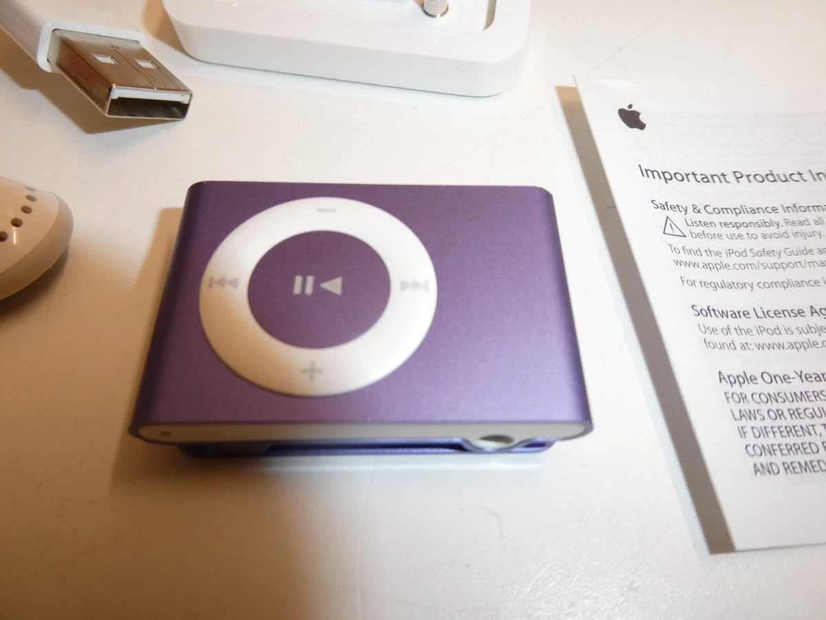Ipod Shuffle 2nd Generation Purple