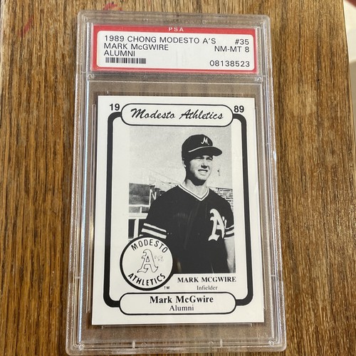 1989 Frank Chong Modesto A's - Mark McGwire #35 for sale online | eBay