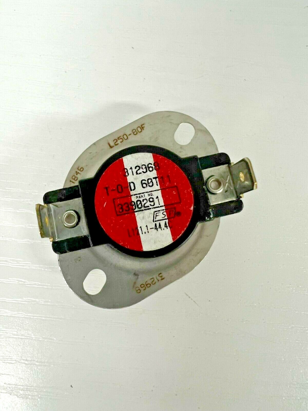 Genuine OEM Whirlpool Dryer Thermal Fuse Thermostat 3390291 3977394 | eBay