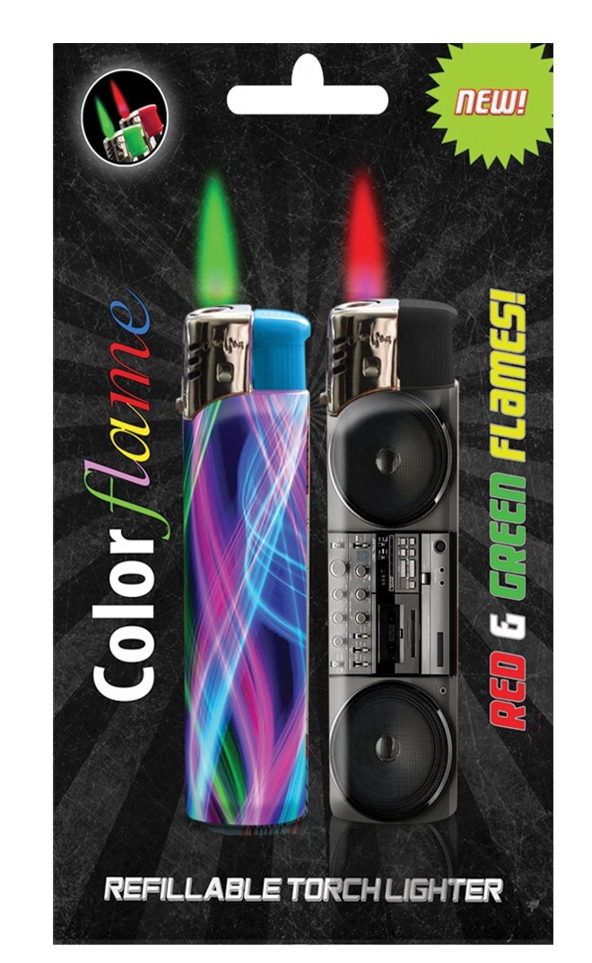 Different Color Flame Lighters