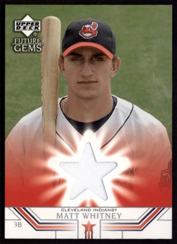 2002 Upper Deck Matt Whitney Cleveland Indians #78 | eBay