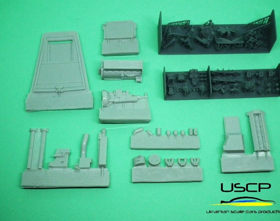 USCP 24T070 1/24 Aston Martin DB5 Engine bay set Super Detail set | eBay