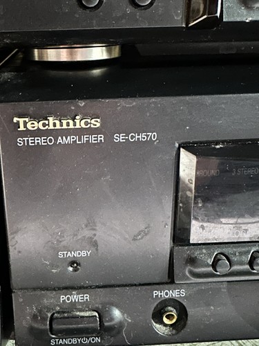 Technics SC-CH570 Stereo HiFi Separates Stack System Speakers + Remote ...