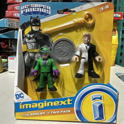 Fisher-Price Imaginext DC Super Friends The Riddler & Two Face New | eBay