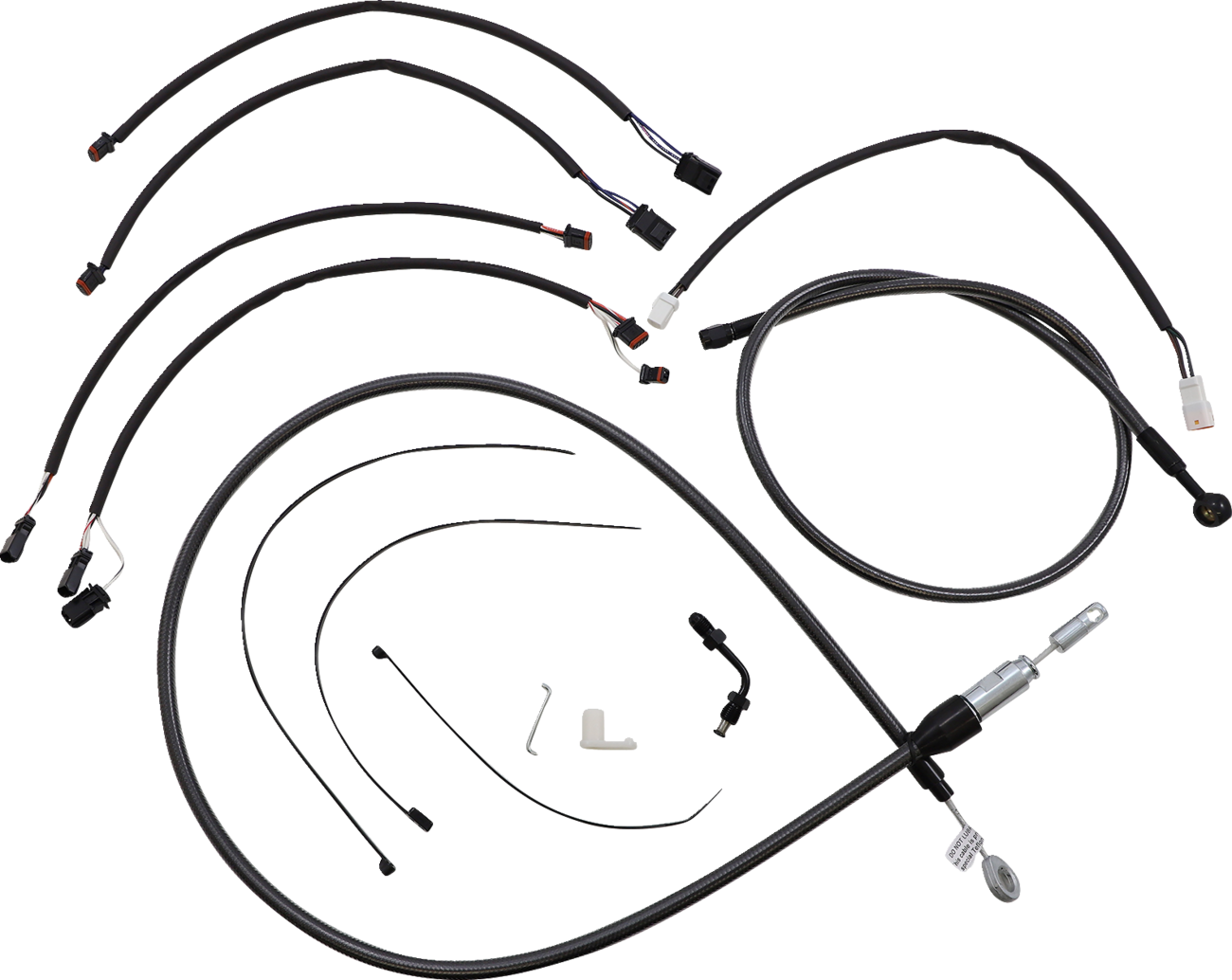 MAGNUM SHIELDING - 4871181 - Control Cable Kit - Black Pearl Harley ...
