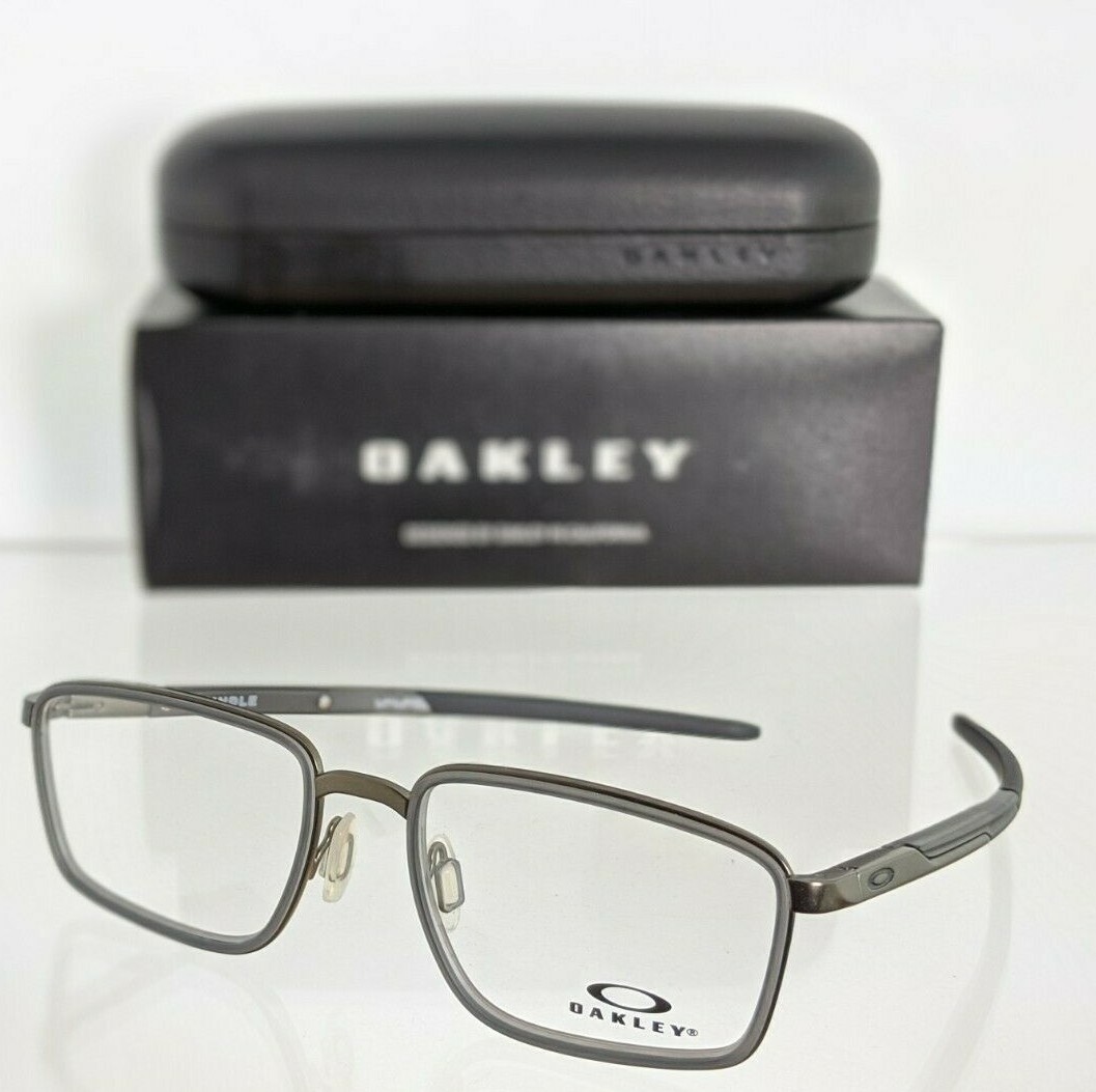 Brand New Authentic Oakley Eyeglasses OX3235 0252 Spindle Titanium 52mm ...