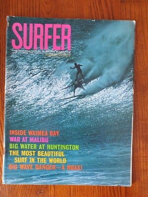 SURFER SURFING MAGAZINE MAG SURF 1966 VOL 6#6 JANUARY COLLECTABLE ...