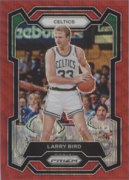2023-24 Panini Prizm - Larry Bird #189 Ruby Wave Prizm for sale online ...