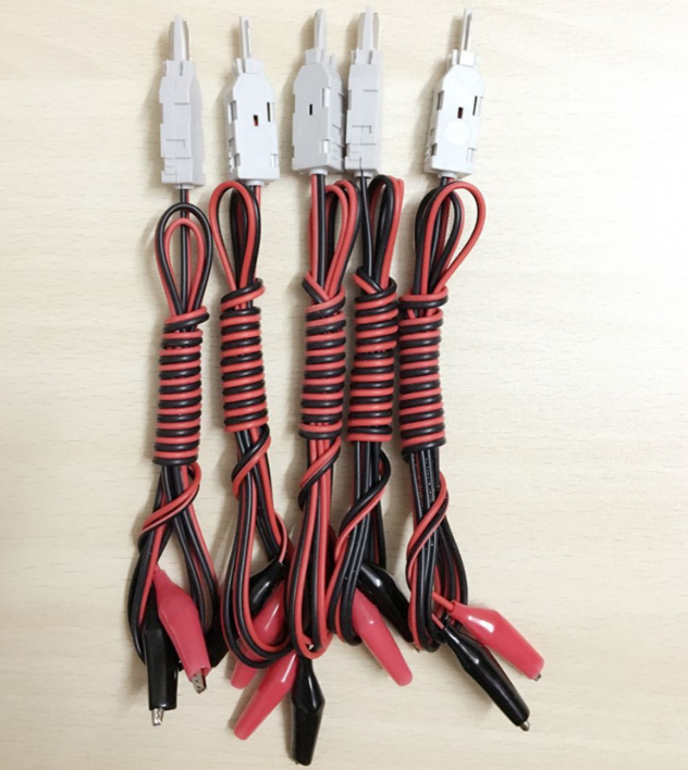 3pcs Crocodile clip voice test line 110 telephone distribution frame ...