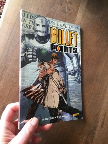 ALBUM BD COMICS 100 % MARVEL BULLET POINTS trajectoires en vol panini ...