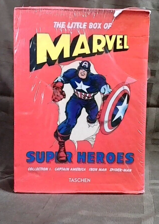 The Little Box Of Marvel Super Heroes 3 Book Box Set Taschen Collection ...