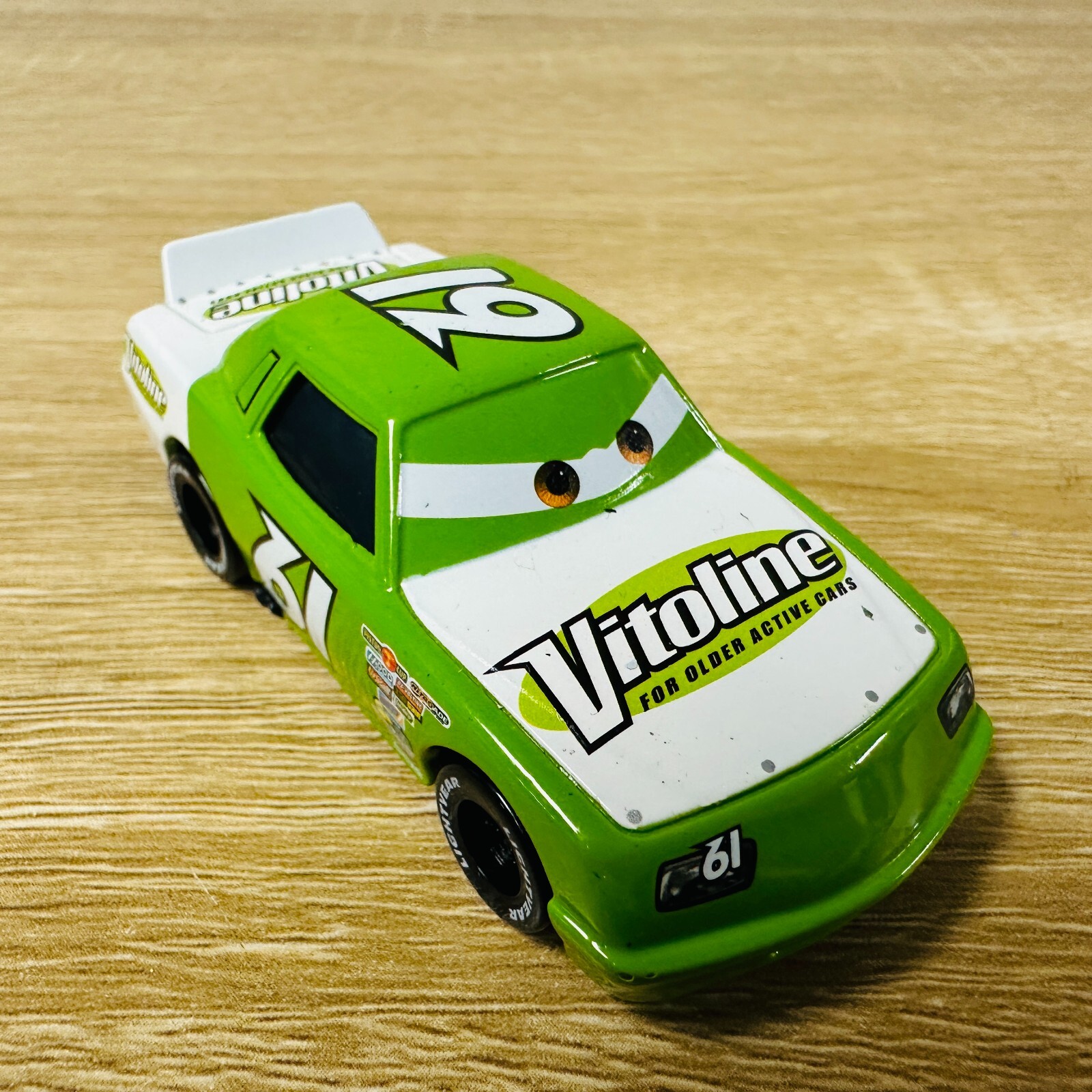 James Cleanair Vitoline 61 Piston Cup Racer Disney Pixar Diecast Metal ...