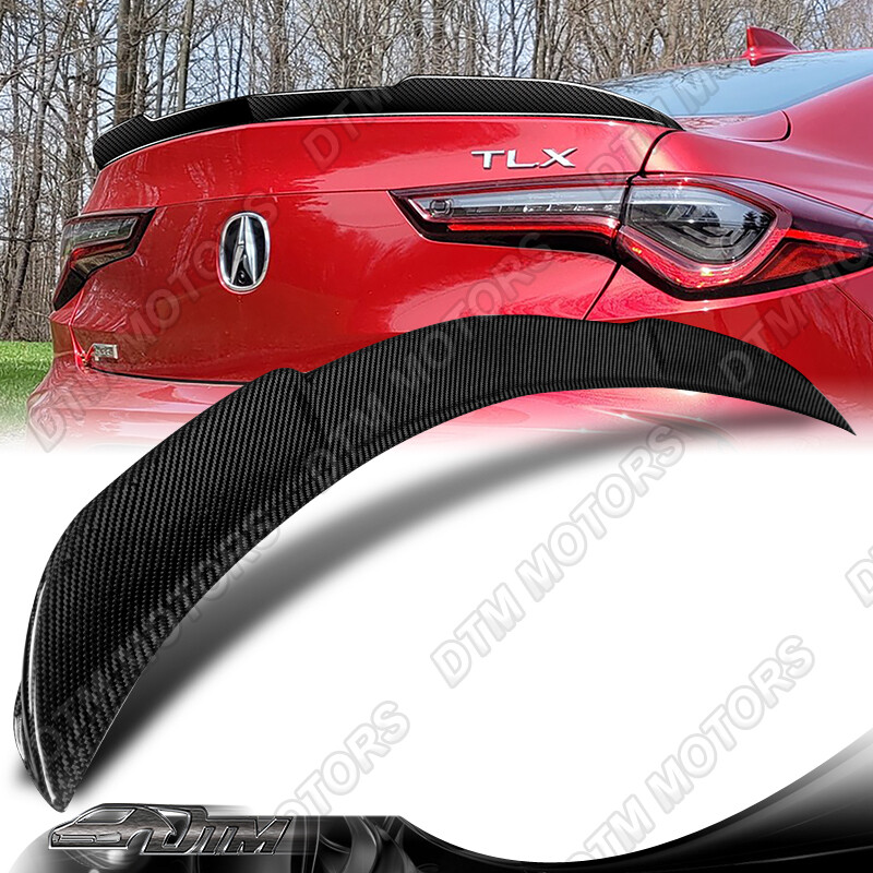 For 21-23 Acura TLX Type-S Style Real Carbon Fiber Duckbill Trunk ...