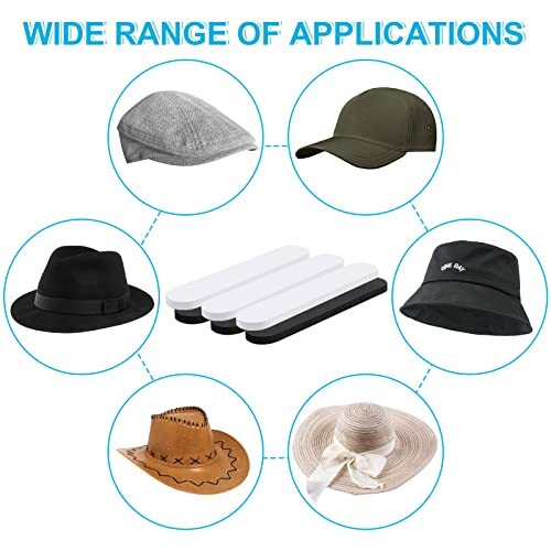 40 Pcs Hat Size Reducer Hat Self Adhesive Foam Reducing Tape for Caps ...