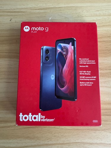 Motorola Moto G Play 2024 64GB Blue XT2413 - Total By Verizon/TracFone ...