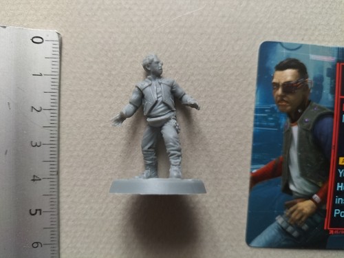 CHANG HOON NAM EDGERUNNER MINIATURE+CARD/CYBERPUNK 2077 GANGS OF NIGHT ...