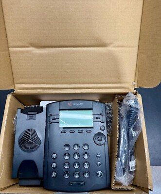 Lot Of 8 *NEW* Polycom VVX 311 Corded Business Media Phone System 6 ...