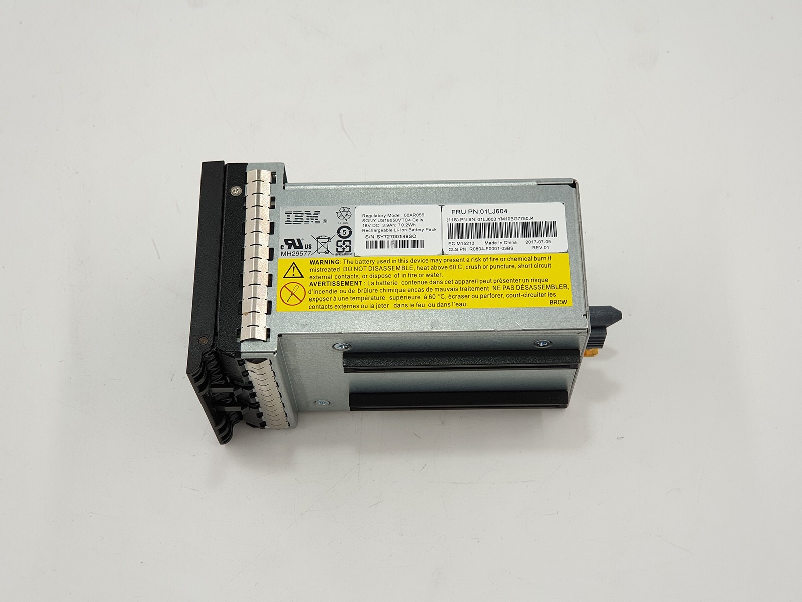 IBM 01LJ604 SVC Controller Battery for sale online | eBay