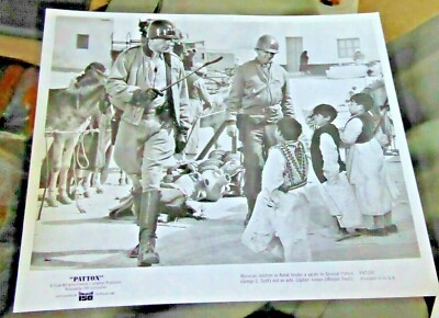 VINTAGE PHOTOGRAPH GENERAL PATTON MOROCCAN CHILDREN SALUTE RABAT | eBay
