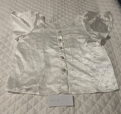 womens white Color blouse size XL | eBay