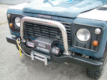 DEFENDER HEAVY DUTY WINCH BUMPER | eBay UK