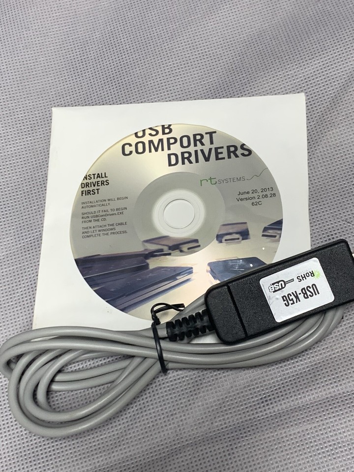 RT Systems USB-K5G Programming Cable for Kenwood Mobile Radios - TM-V71, TM-D710 | eBay