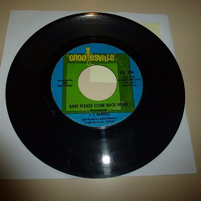NORTHERN SOUL 45 RPM RECORD - J J BARNES - GROOVESVILLE 1006 | eBay