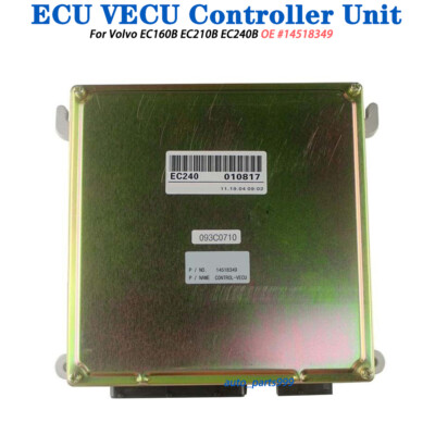 VECU Controller Unit 14518349 CPU Panel Computer Board For Volvo EC240B ...