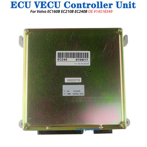 VECU Controller Unit 14518349 CPU Panel Computer Board For Volvo EC240B ...