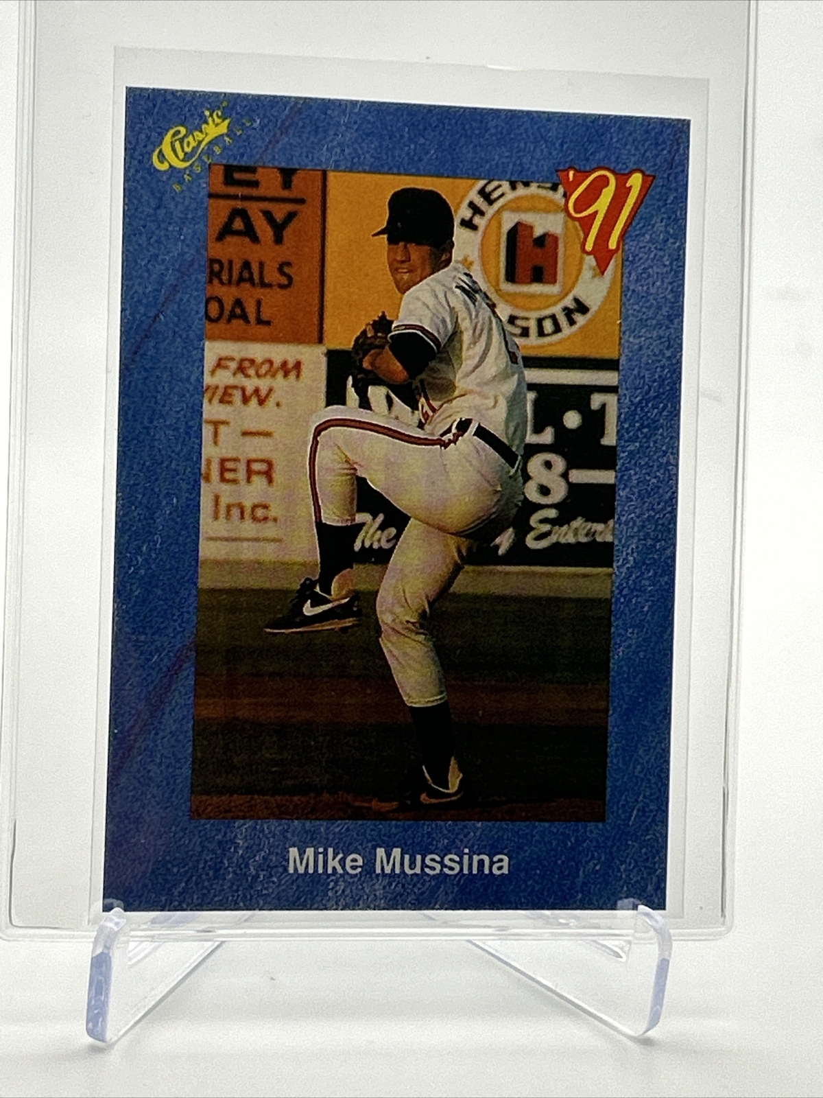 1991 Classic Mike Mussina Rookie Baseball Card #T17 Mint FREE SHIPPING ...