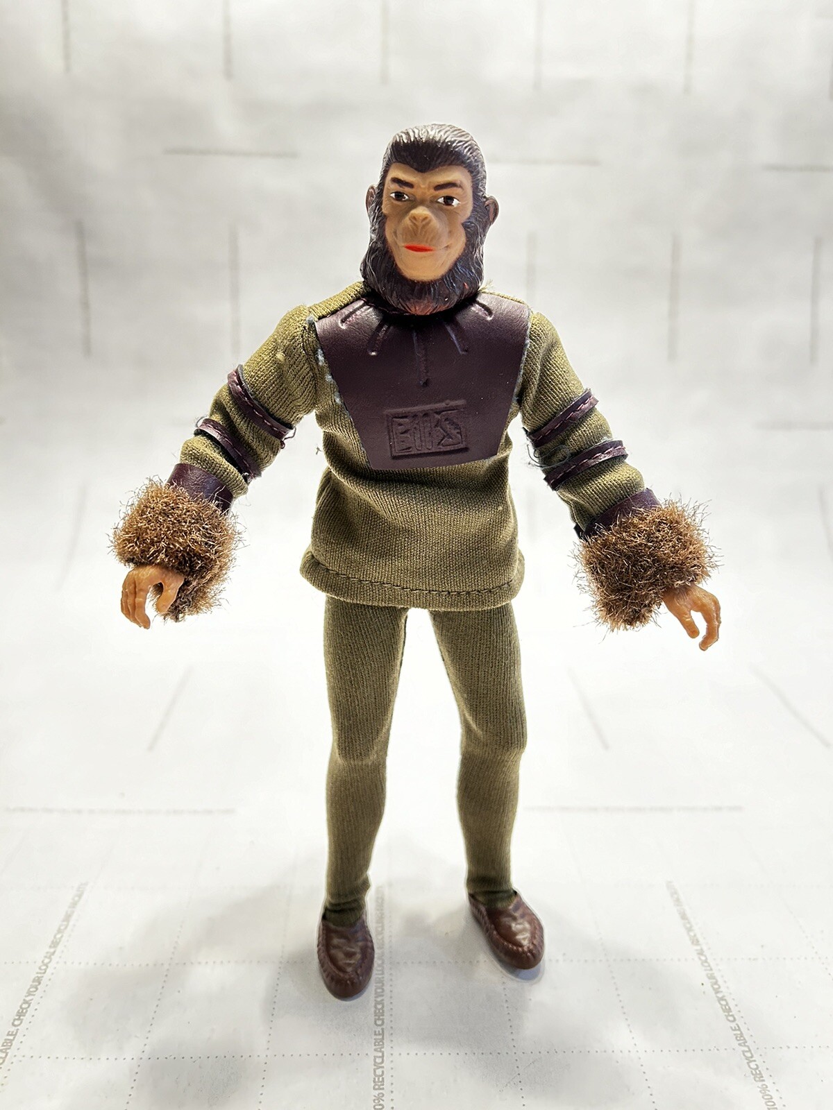 Vintage 1974 Mego Cornelius Type 1 Action Figure Planet of the Apes ...