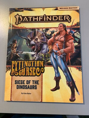 Pathfinder Siege of Dinosaurs - Extinction Curse Adventure Path 4 of 6 ...