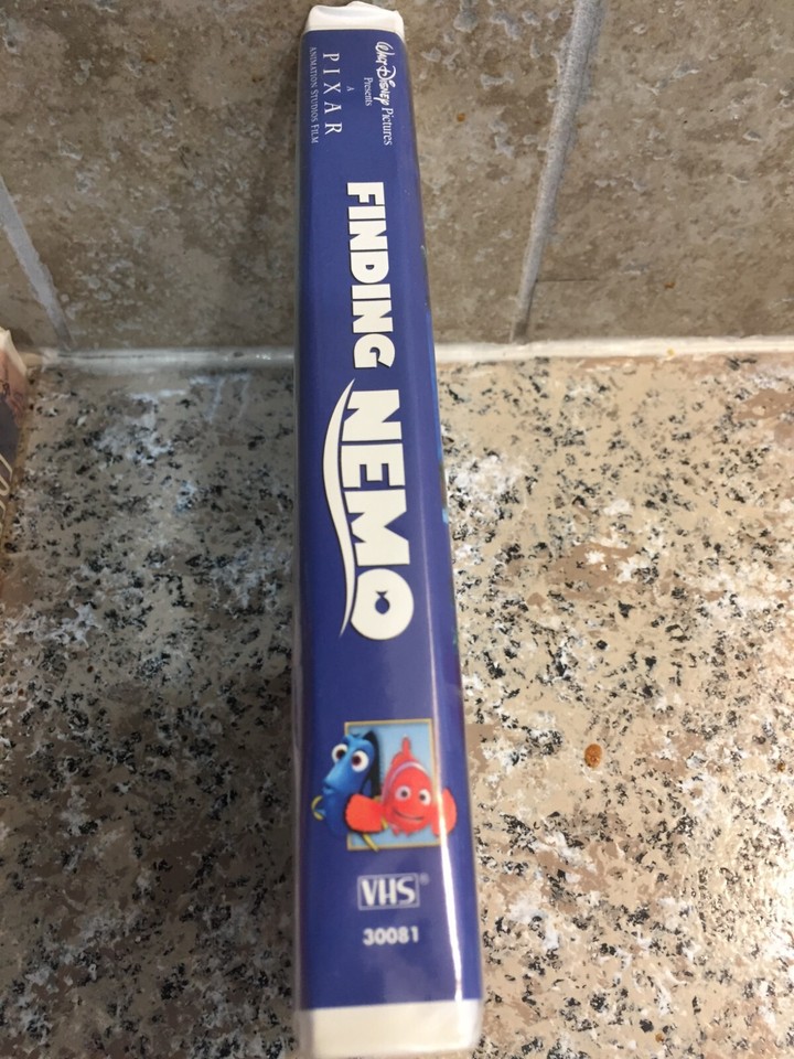 Finding Nemo VHS Tape Ships Free Same Day with Tracking Very good! | eBay