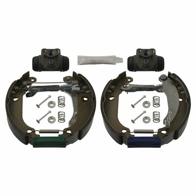 Rear Brake Shoe Set Inc Additional Parts Fits Renault Clio Logan Lute ...