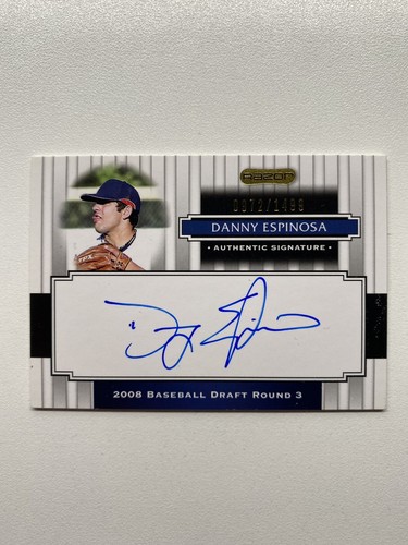Danny Espinosa 2008 Razor Signature Series Auto /1499 169 | eBay
