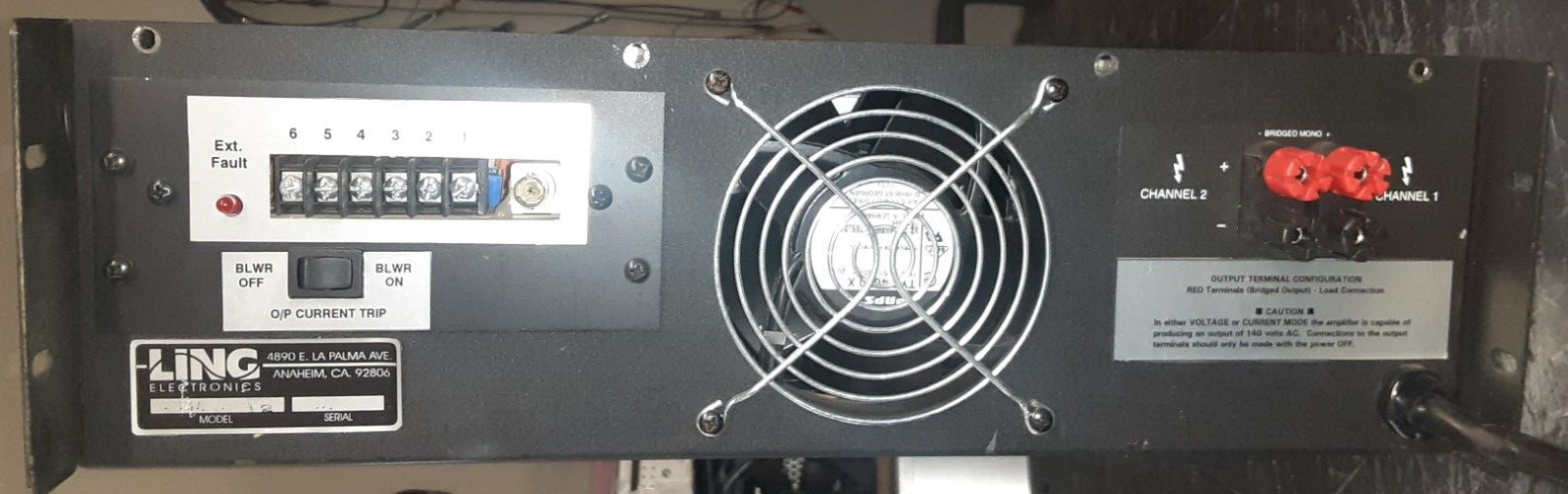 Ling Electronics Star 1 Amplifier for shaker table | eBay