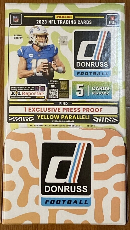 2023 Panini Donruss Football Gravity Feed Box w/Parallels | eBay