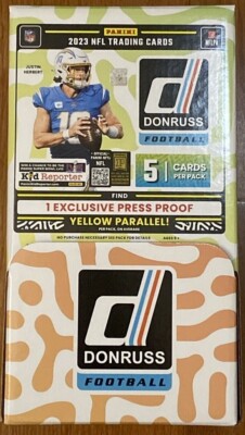2023 Panini Donruss Football Gravity Feed Box w/Parallels | eBay