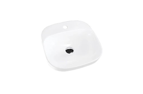 Drop-In Semi Insert Basin Square Round Edge With Tap Hole 430 x 435 x ...