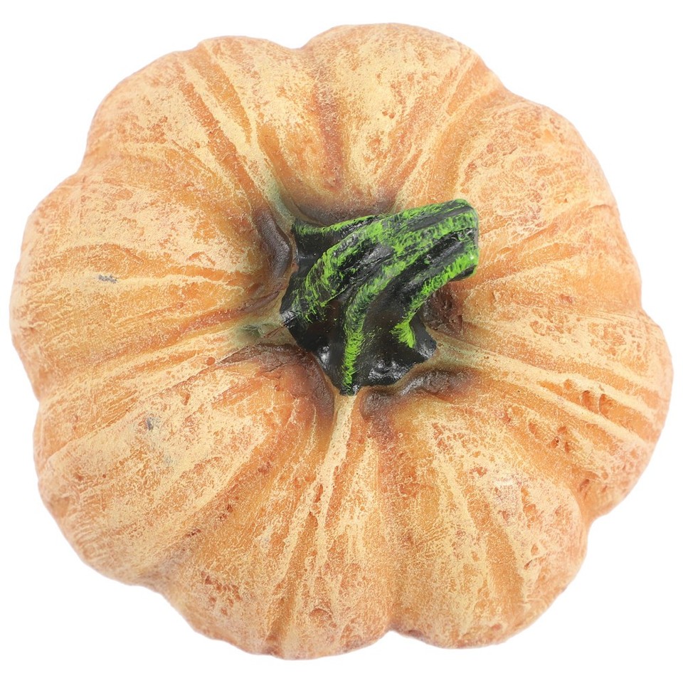 Aquarium Pumpkin Fish Tank Landscaping Prop Resin Craft Pumpkin ...