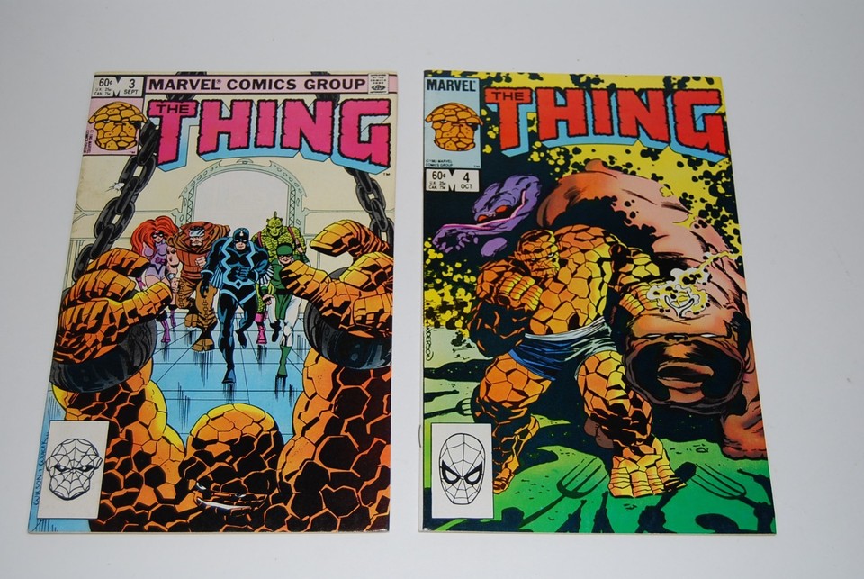 Lot of 10 Comics: The Thing # 1-6, 17, 25, 33 by Marvel Comics John ...