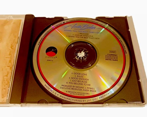 Anita Baker CD Giving You the Best I Got (9 60827-2) R&B/Soul Singer VG ...