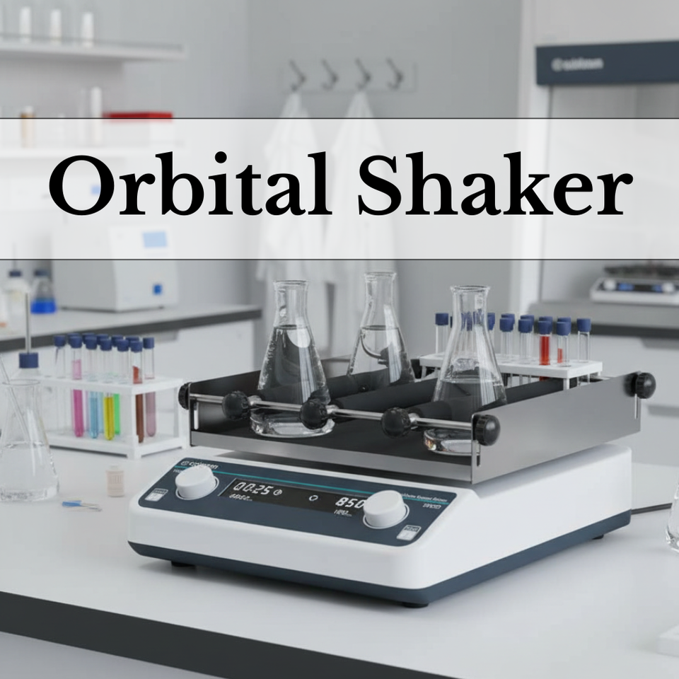 Digital Orbital Shaker | Variable Speed Control, Timer Function, Quiet ...