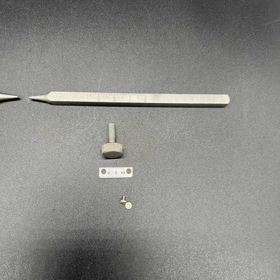 Stereotaxic Apparatus Ear Bars Vernier Scale & Mounting Screws Rat ...