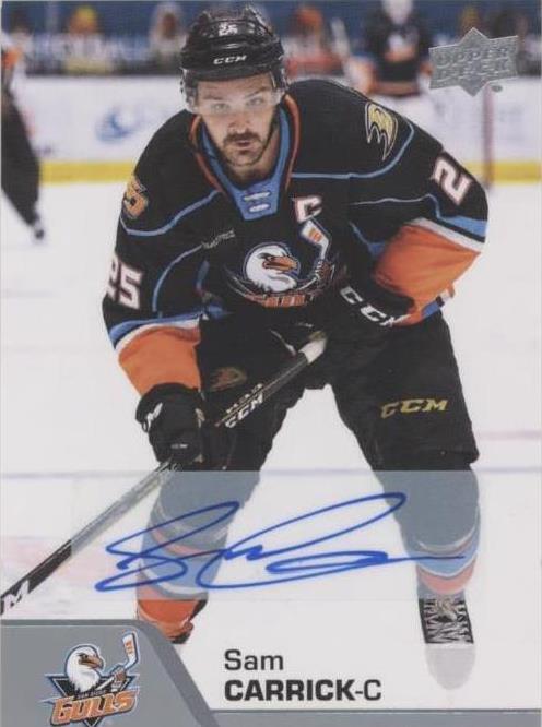 2020-21 Upper Deck AHL - Sam Carrick #71 Autographs (AU) for sale ...