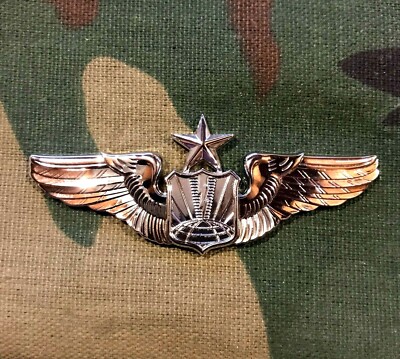 US AIR FORCE SENIOR UNMANNED AIRCRAFT SYSTEMS DRONE PILOT WINGS; FULL ...